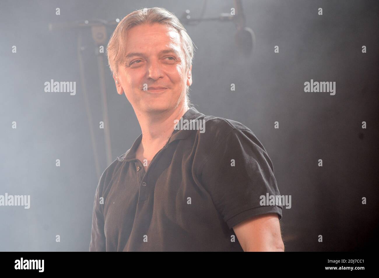 Peter Heppner peforms live in concert at Amphi Festival in Koln ...