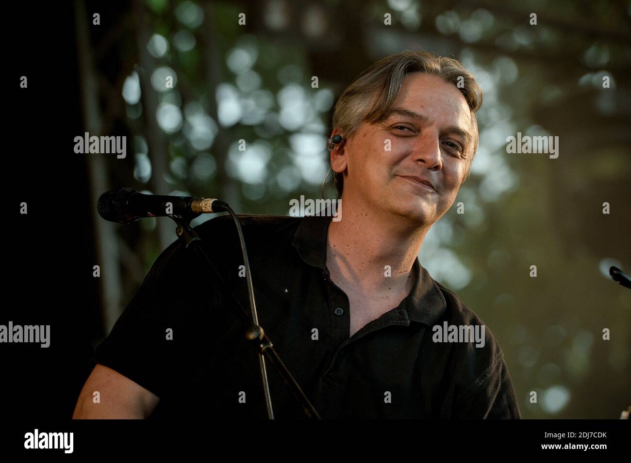 Peter Heppner peforms live in concert at Amphi Festival in Koln ...