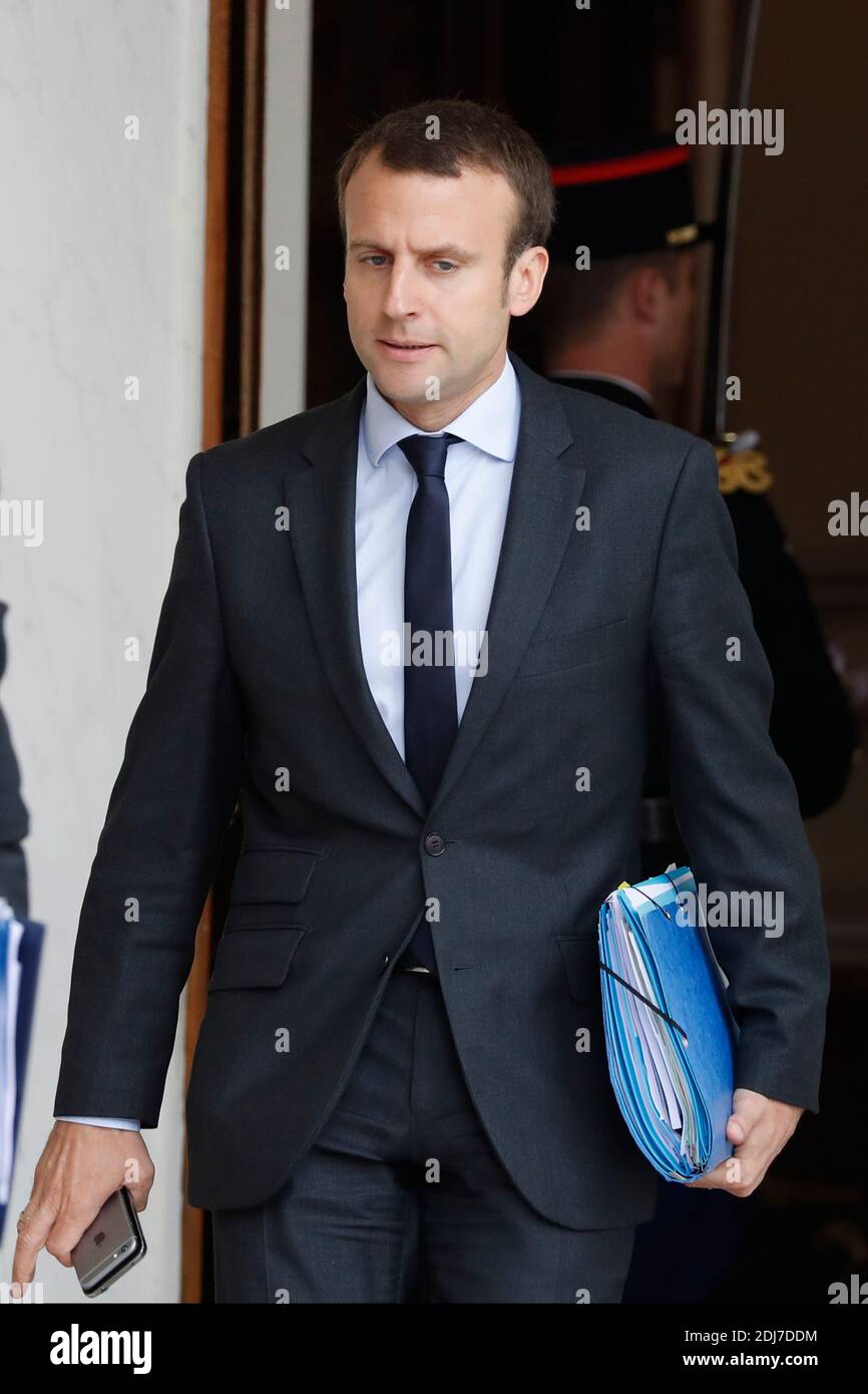 Minister of the Economy, Industry and the Digital Sector Emmanuel ...