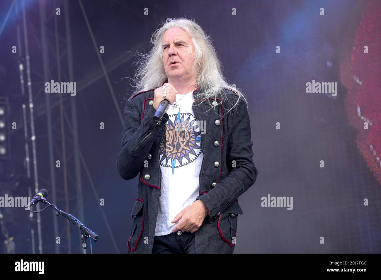 Saxon performs at 27th Wacken Open Air Festival in Wacken, Germany on ...