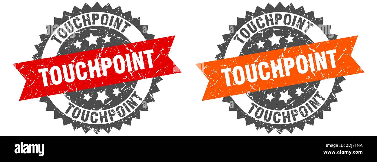 touchpoint grunge stamp set. touchpoint band sign Stock Vector Image & Art - Alamy