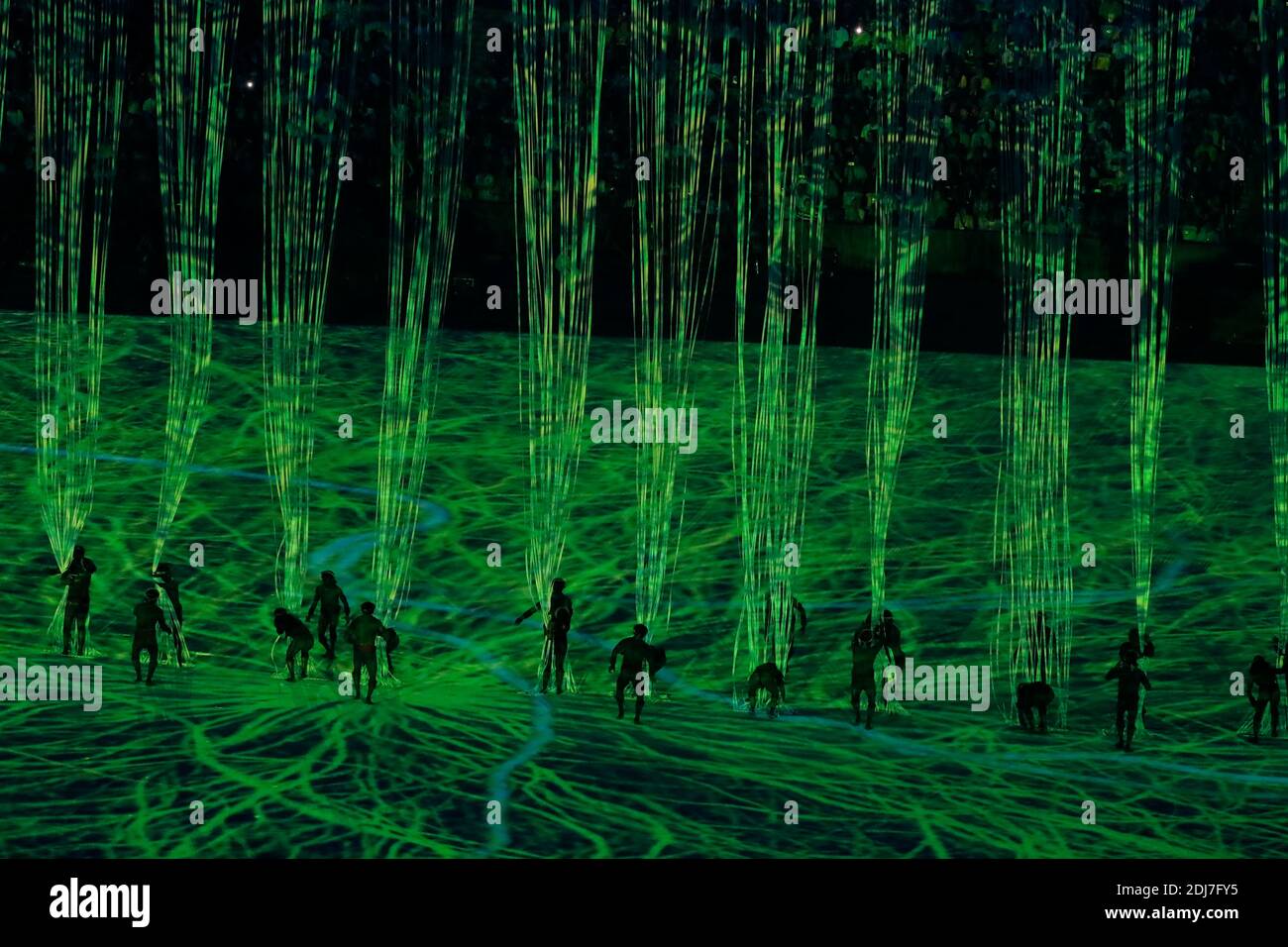 Opening Ceremony of the Rio 2016 Olympic Games in Maracana Stadium, Rio ...