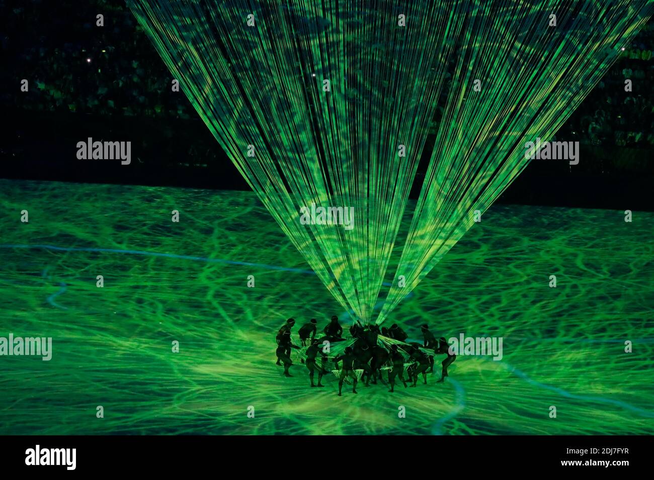 Opening Ceremony of the Rio 2016 Olympic Games in Maracana Stadium, Rio ...
