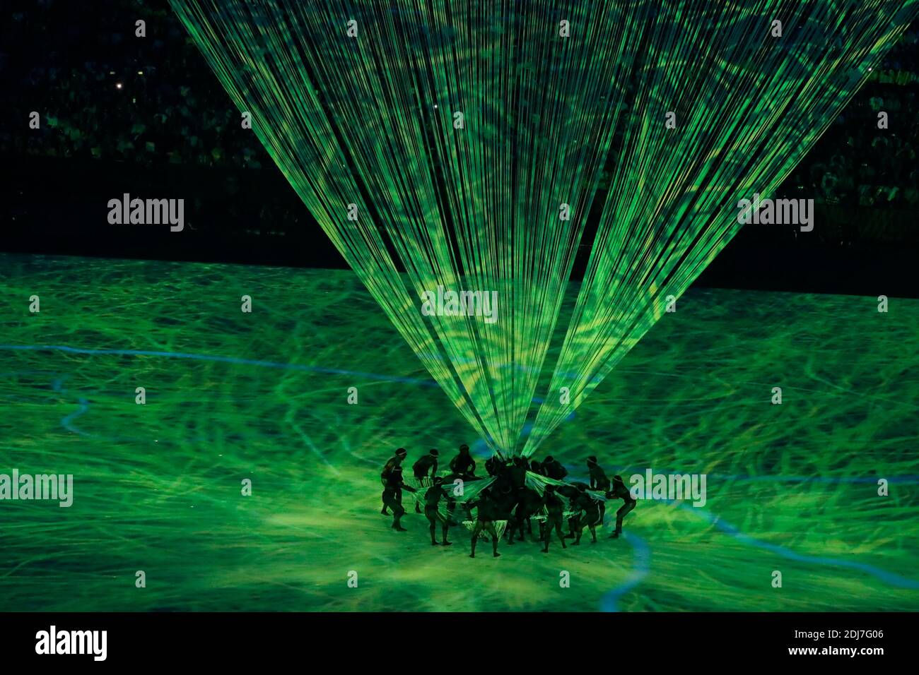 Opening Ceremony of the Rio 2016 Olympic Games in Maracana Stadium, Rio ...