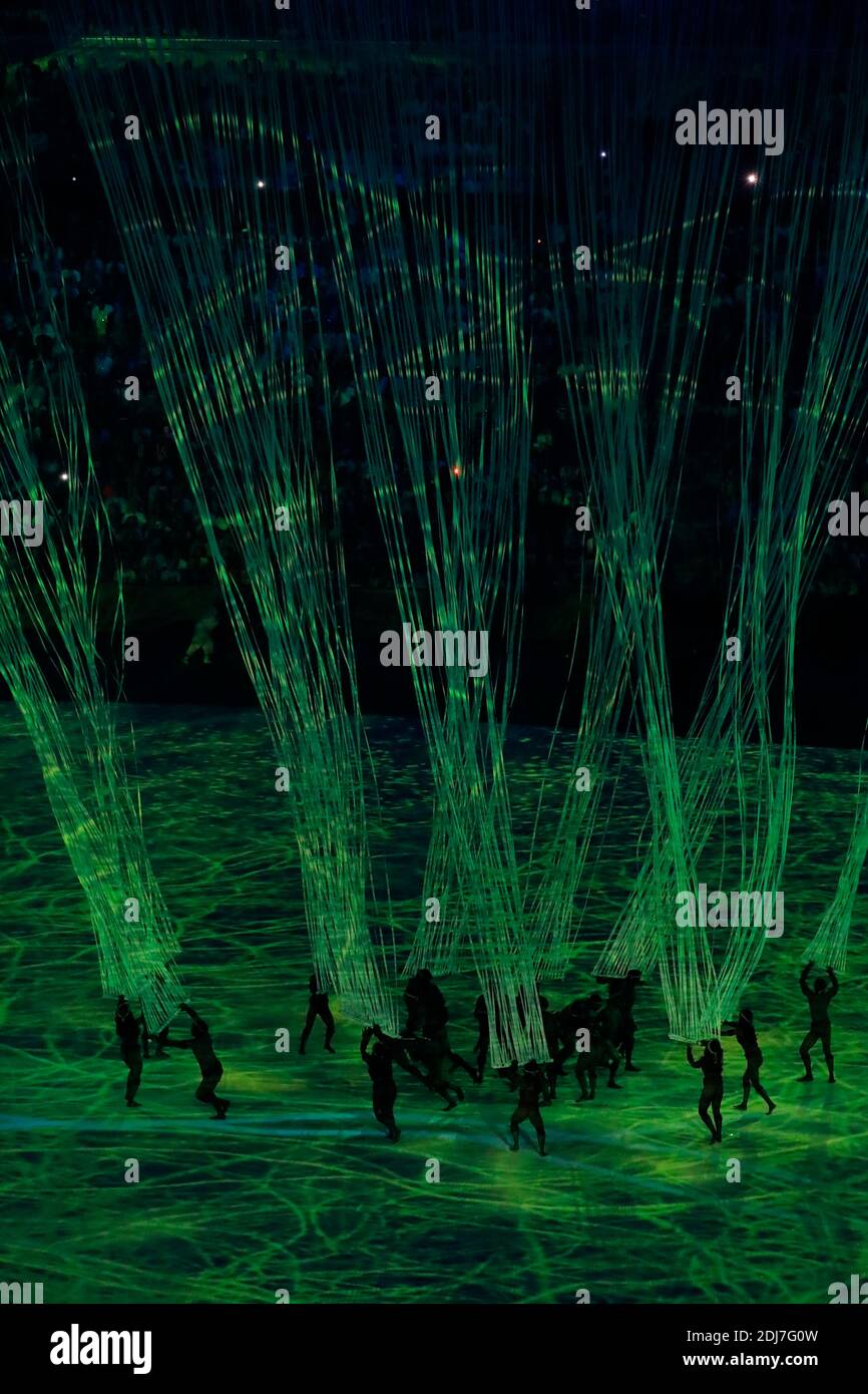 Opening Ceremony of the Rio 2016 Olympic Games in Maracana Stadium, Rio ...