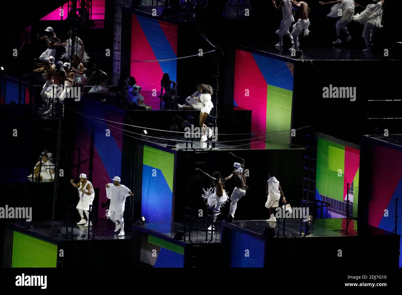 Opening Ceremony of the Rio 2016 Olympic Games in Maracana Stadium, Rio ...
