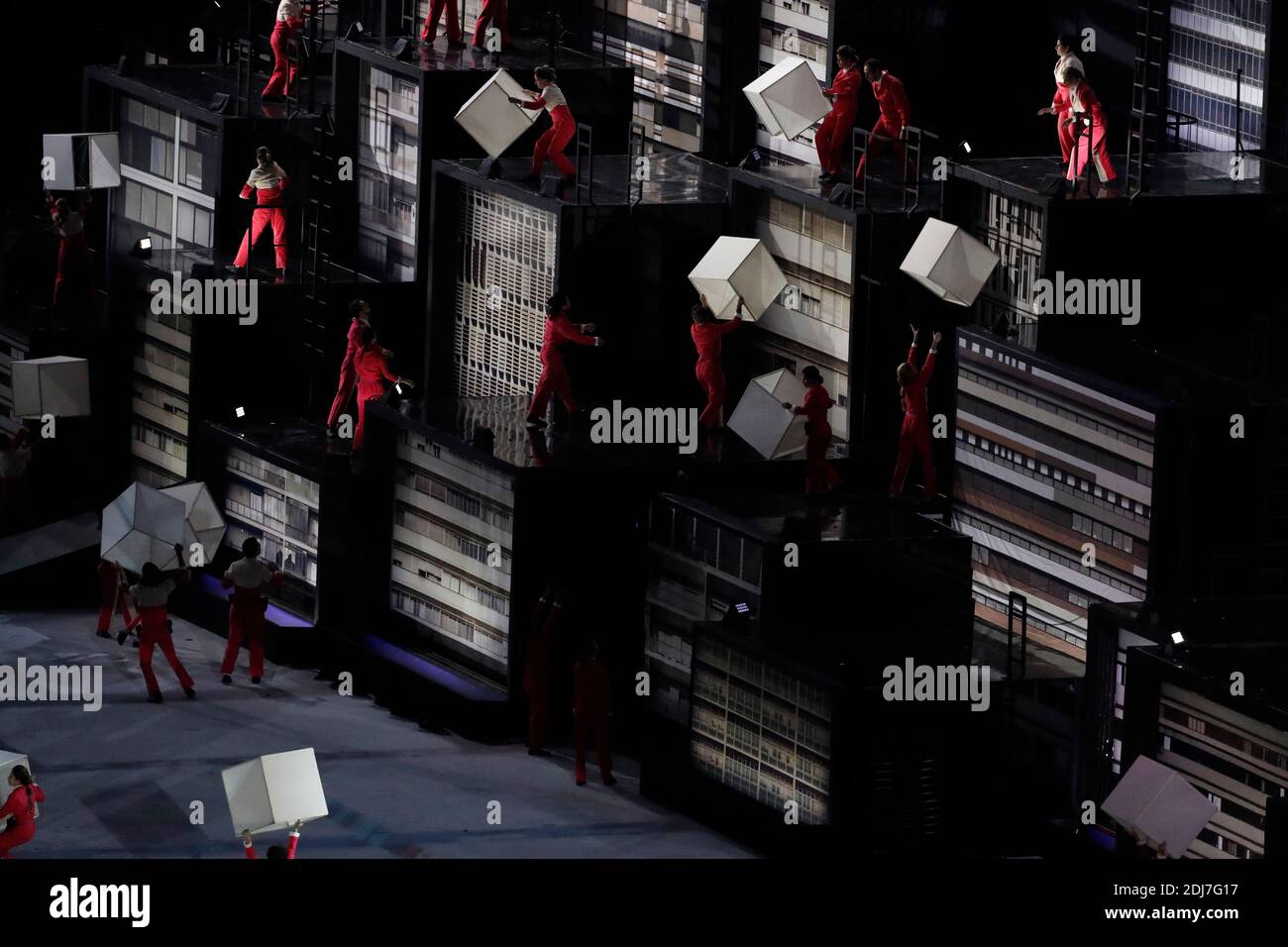Opening Ceremony of the Rio 2016 Olympic Games in Maracana Stadium, Rio ...