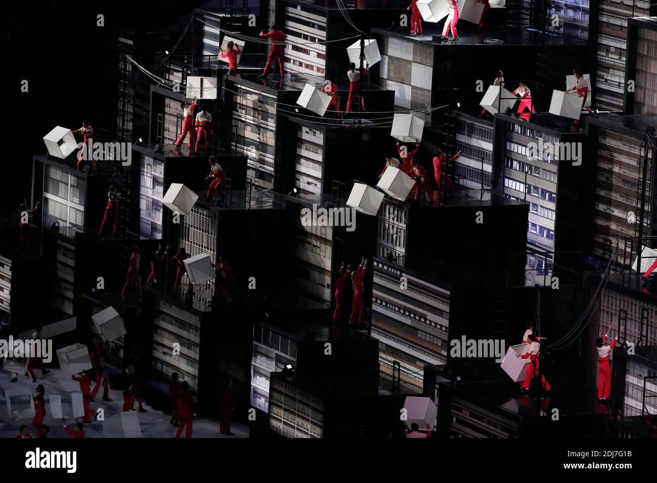 Opening Ceremony of the Rio 2016 Olympic Games in Maracana Stadium, Rio ...