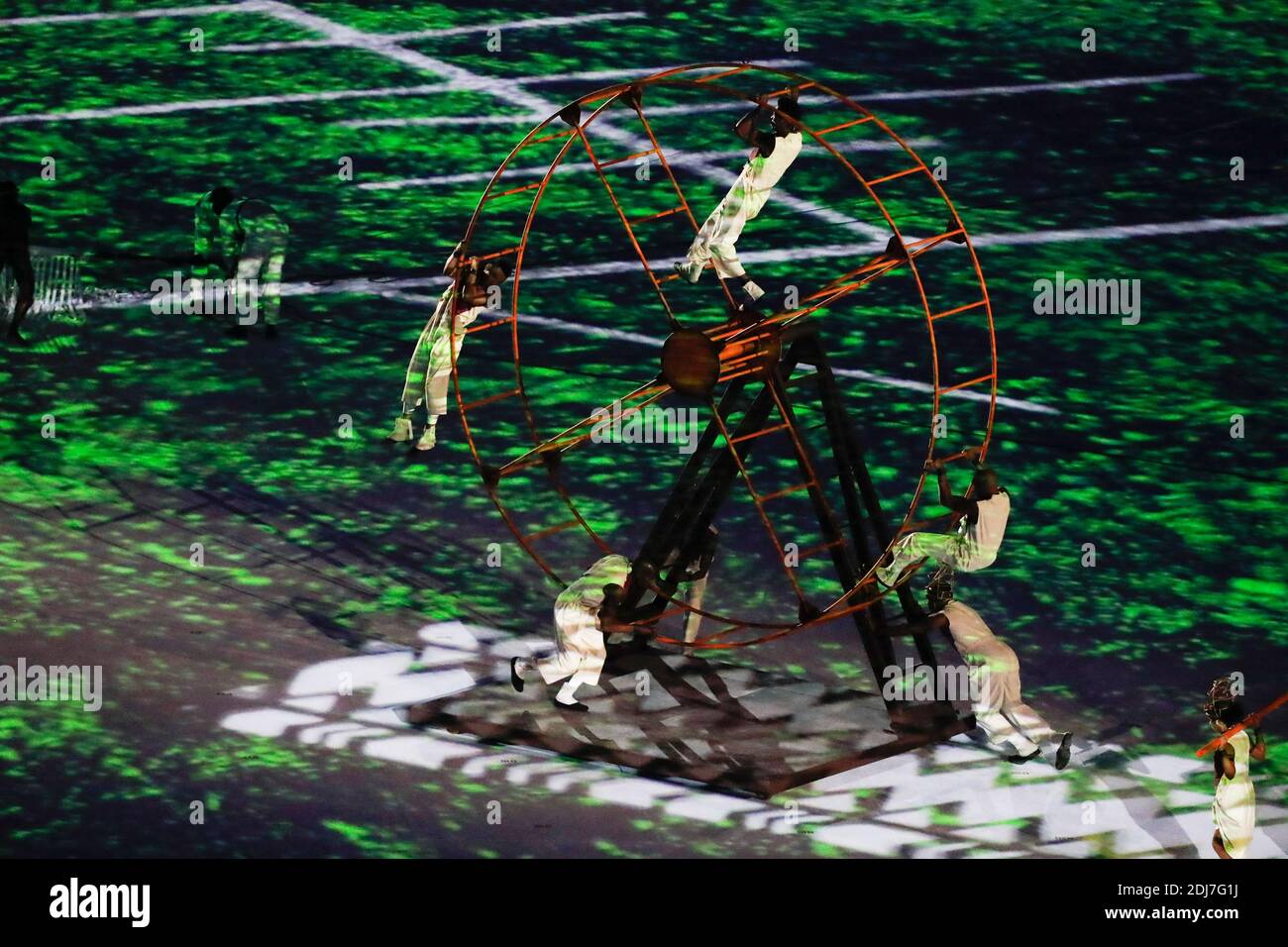 Opening Ceremony of the Rio 2016 Olympic Games in Maracana Stadium, Rio ...