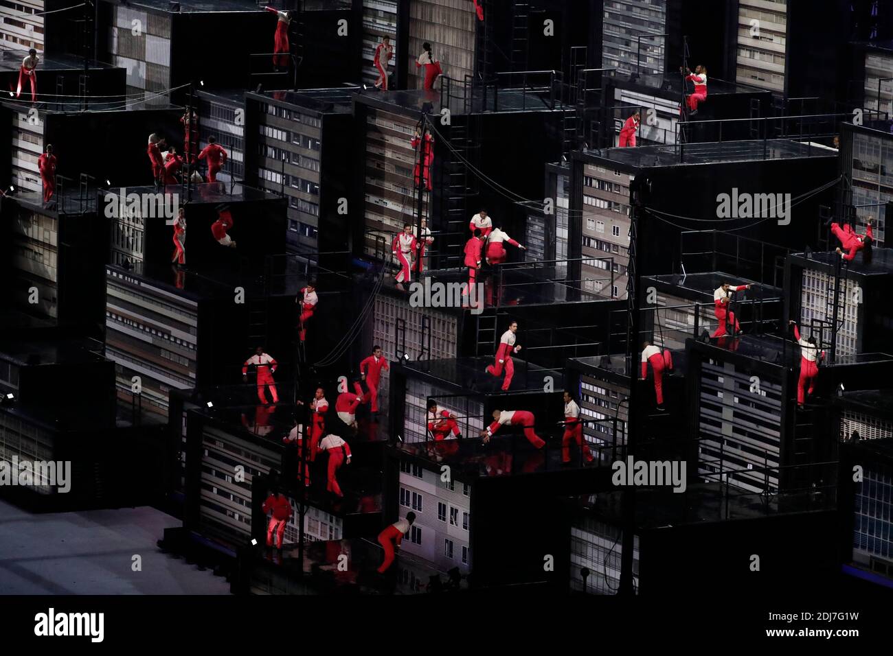 Opening Ceremony of the Rio 2016 Olympic Games in Maracana Stadium, Rio ...