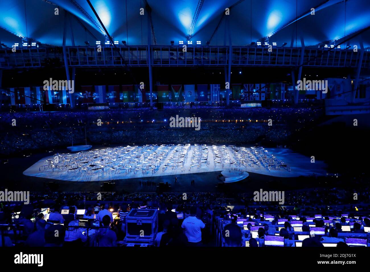 Opening Ceremony of the Rio 2016 Olympic Games in Maracana Stadium, Rio ...