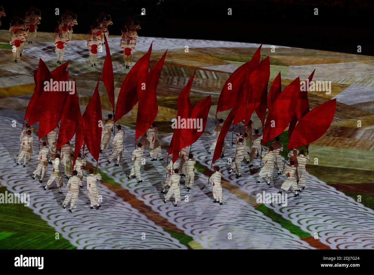 Opening Ceremony of the Rio 2016 Olympic Games in Maracana Stadium, Rio ...