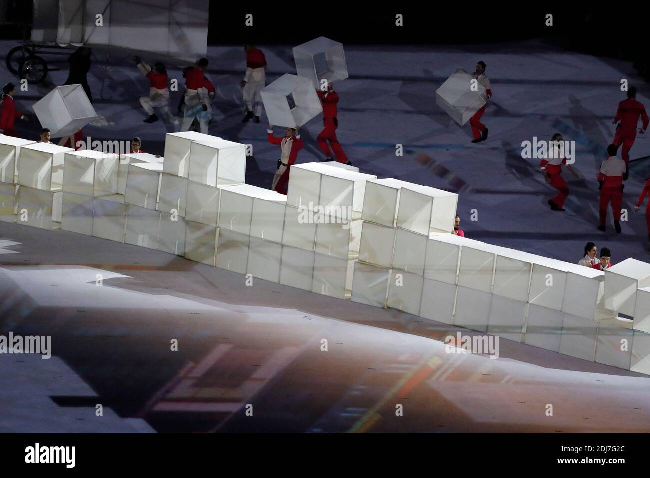 Opening Ceremony of the Rio 2016 Olympic Games in Maracana Stadium, Rio ...