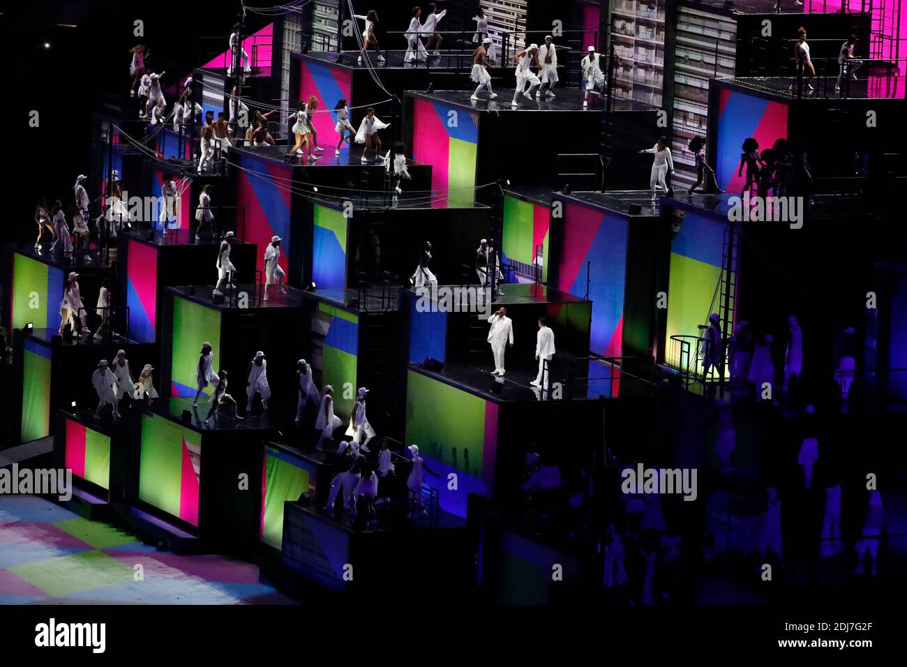 Opening Ceremony of the Rio 2016 Olympic Games in Maracana Stadium, Rio ...