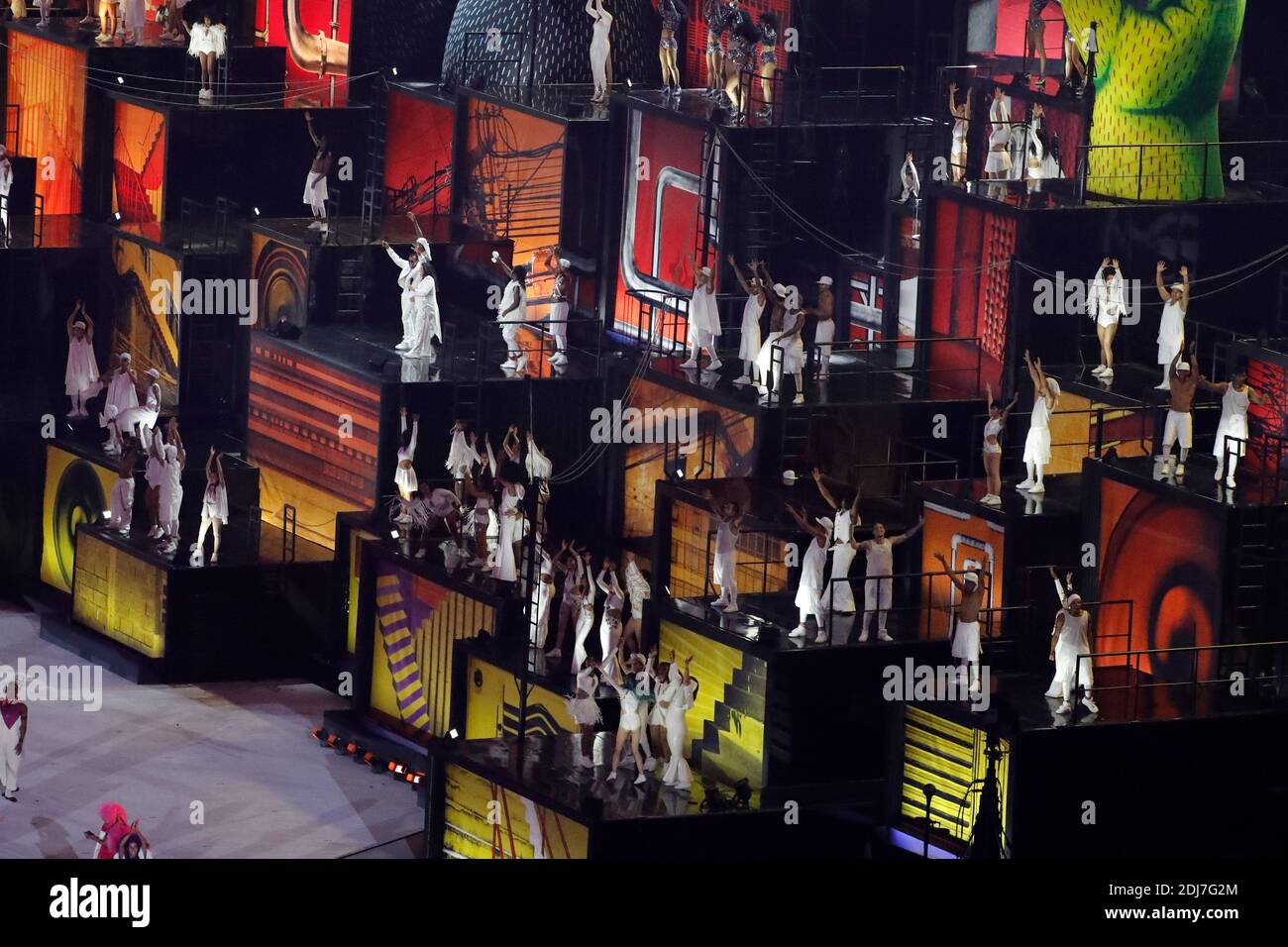 Opening Ceremony of the Rio 2016 Olympic Games in Maracana Stadium, Rio ...