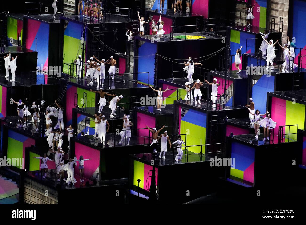 Opening Ceremony of the Rio 2016 Olympic Games in Maracana Stadium, Rio ...