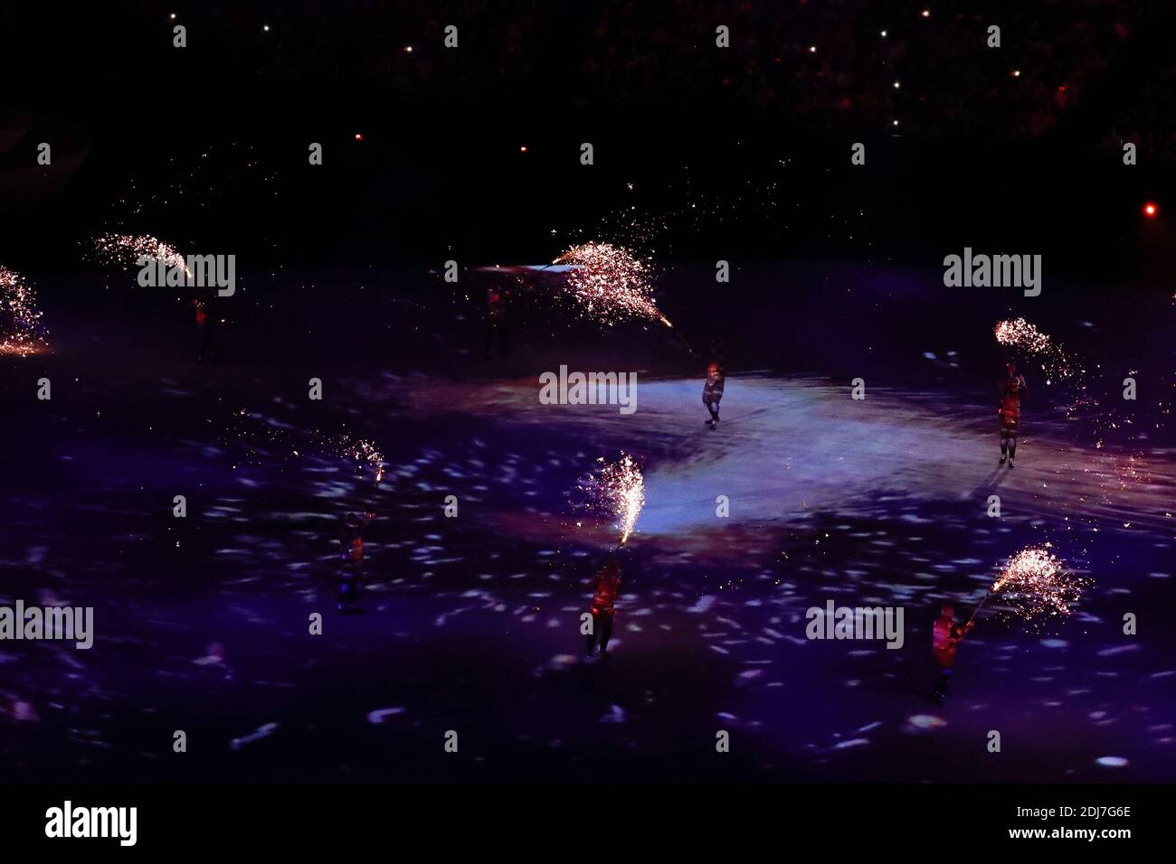 Opening Ceremony of the Rio 2016 Olympic Games in Maracana Stadium, Rio ...