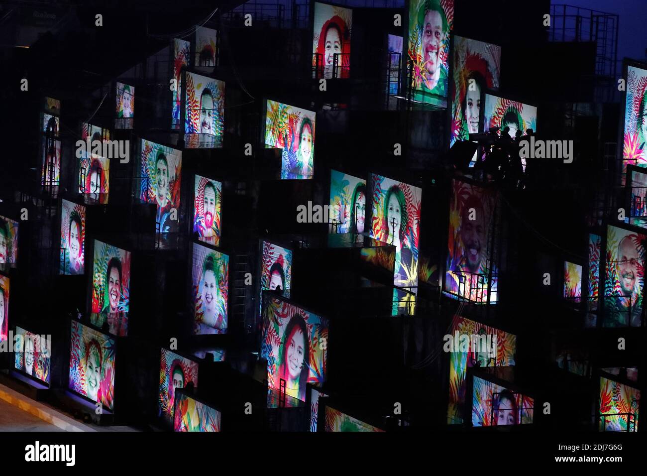 Opening Ceremony of the Rio 2016 Olympic Games in Maracana Stadium, Rio ...