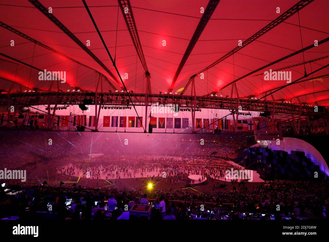 Opening Ceremony of the Rio 2016 Olympic Games in Maracana Stadium, Rio ...