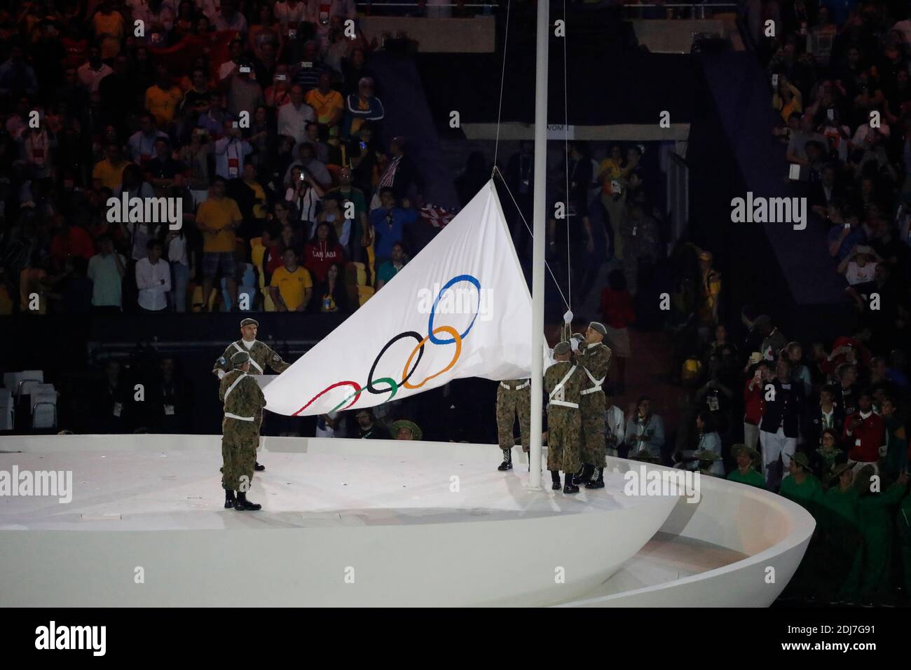 Opening Ceremony of the Rio 2016 Olympic Games in Maracana Stadium, Rio ...