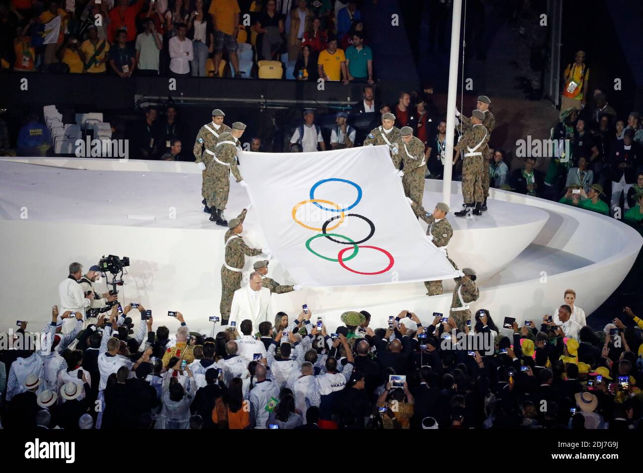 Opening Ceremony of the Rio 2016 Olympic Games in Maracana Stadium, Rio ...