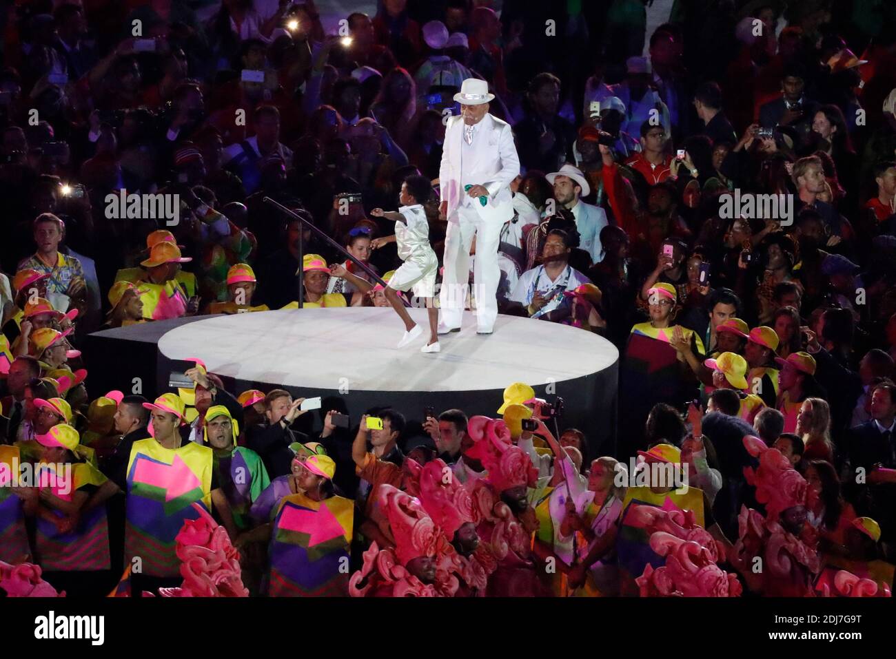 Opening Ceremony of the Rio 2016 Olympic Games in Maracana Stadium, Rio ...