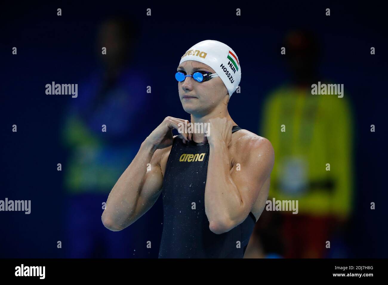 Hungary's Katinka Hosszu during the qualification round of the 400m ...