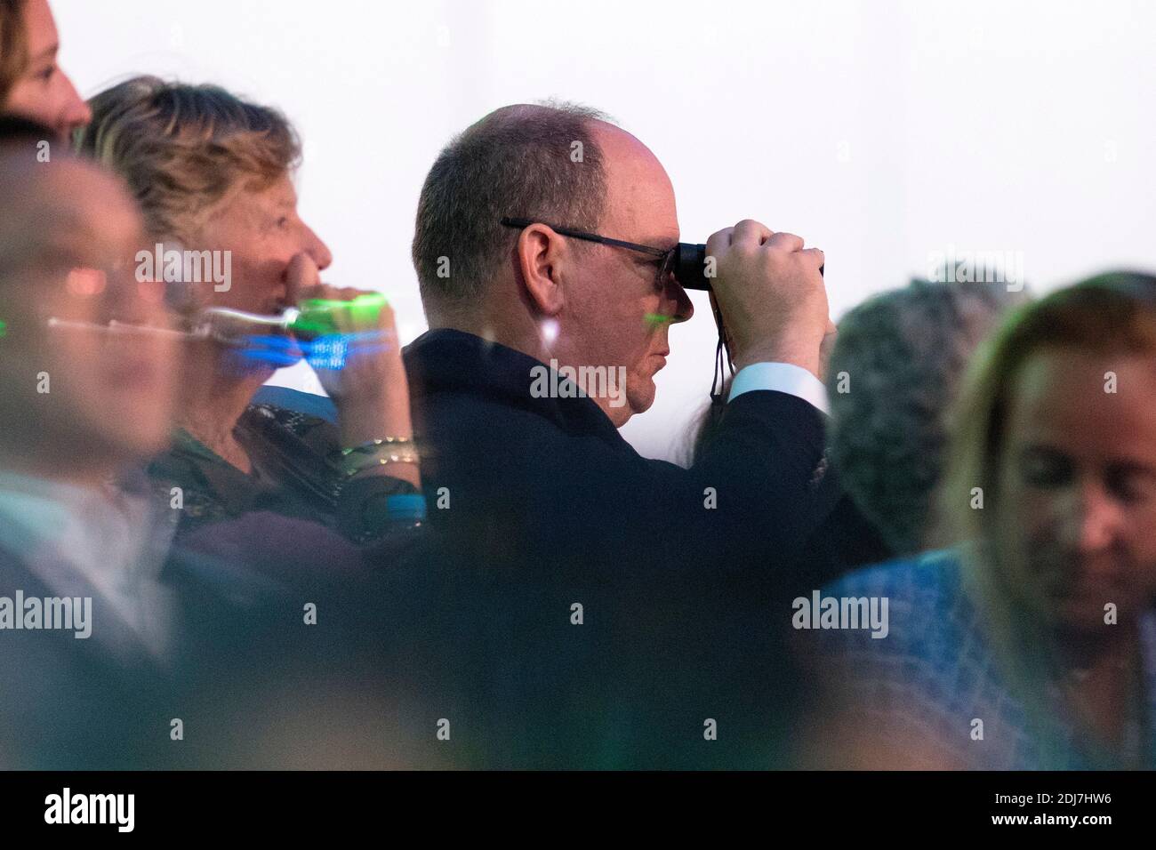 Prince Albert of Monaco in the Opening Ceremony of the Rio 2016 Olympic ...