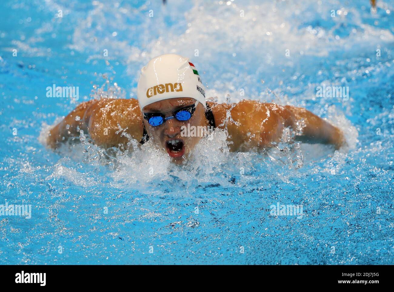 Katinka Hosszu of Hungary competes in the Final of the Women's 400m ...
