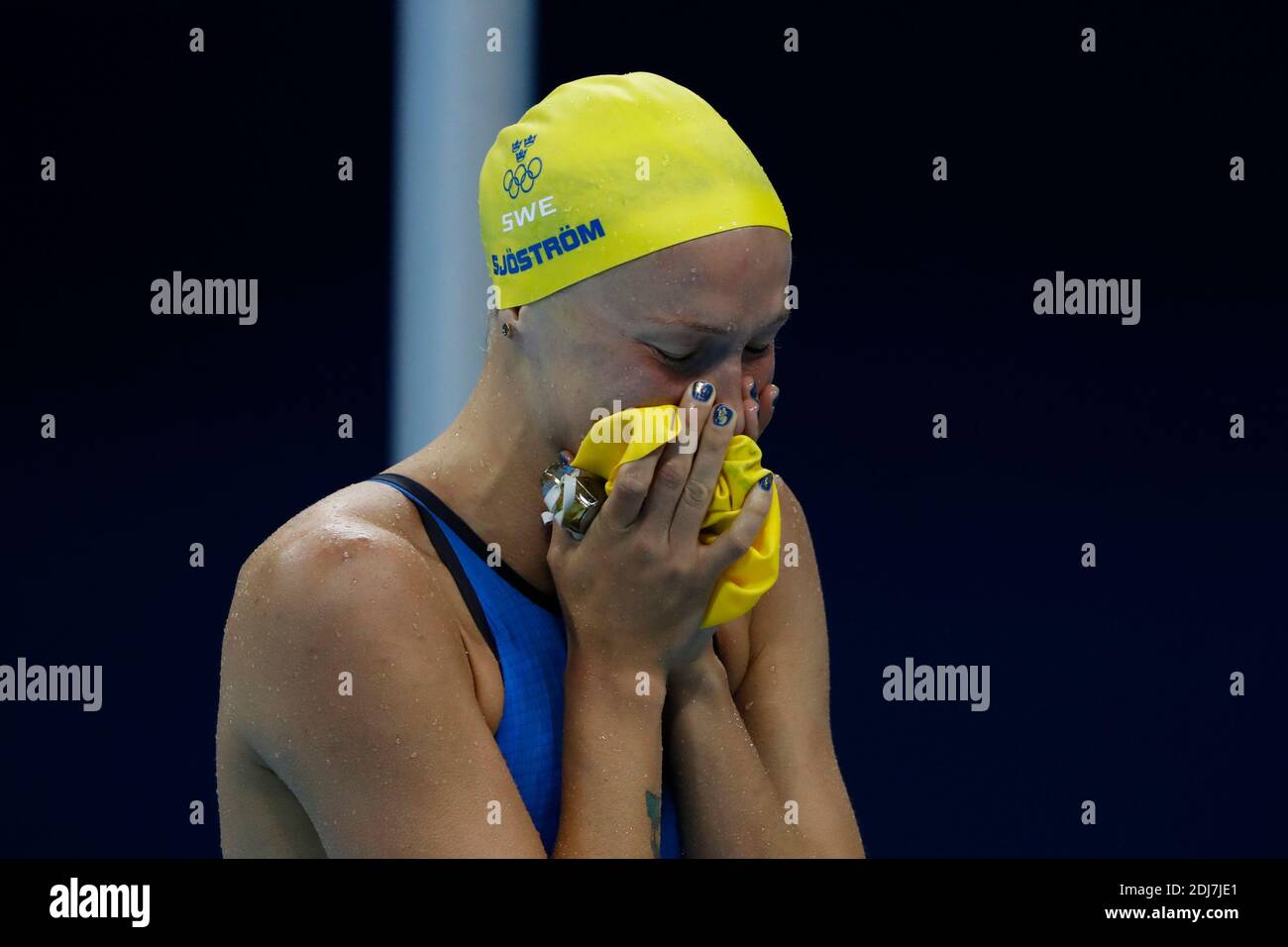Sweden's Sarah Sjostrom won the Final of the 100m Butterfly women in ...