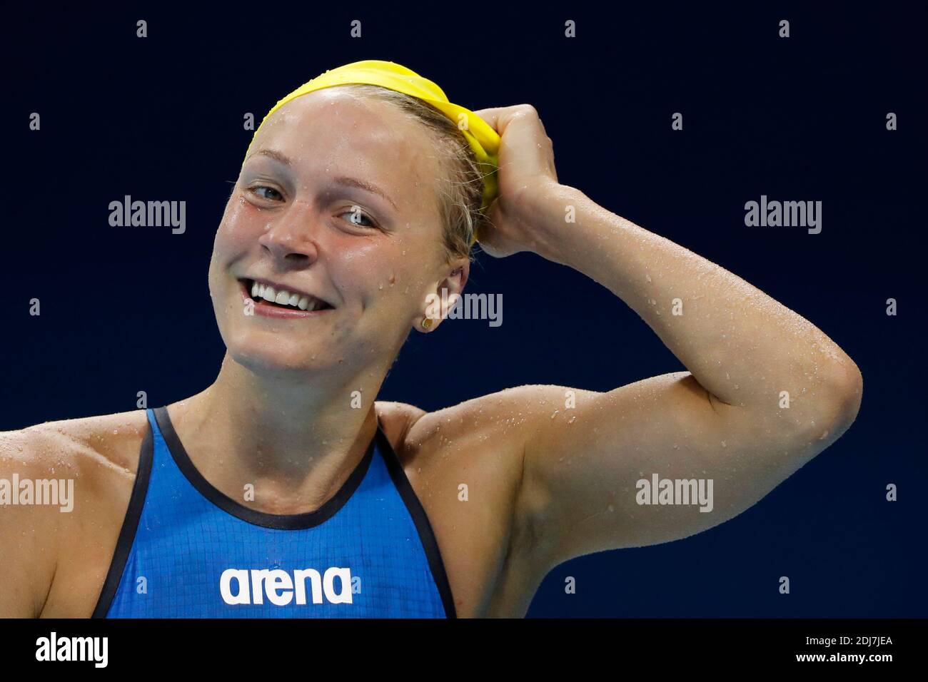 Sweden's Sarah Sjostrom won the Final of the 100m Butterfly women in ...