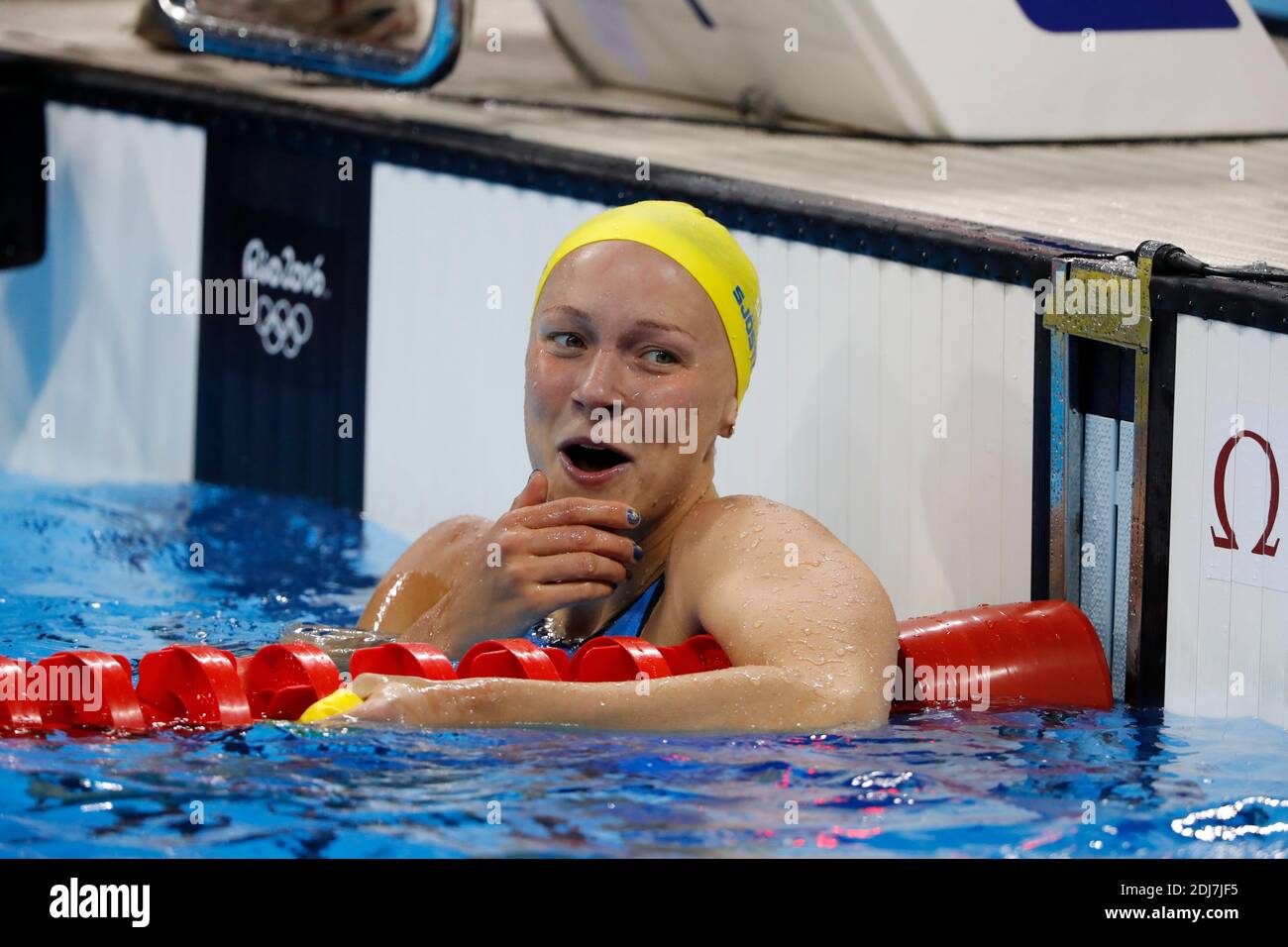 Sweden's Sarah Sjostrom won the Final of the 100m Butterfly women in ...