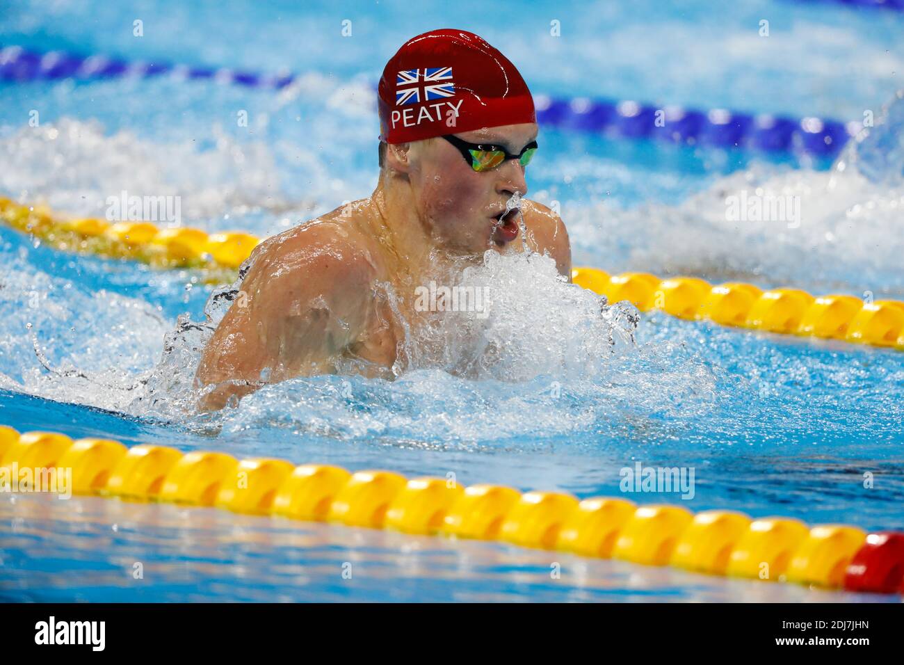 United Kingdom's Adam Peaty won the 100 m Breaststroke men Final in ...