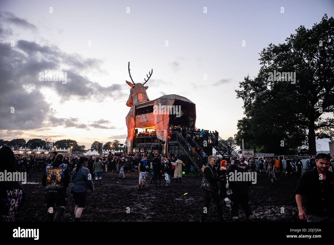 Atmosphere at 27th Wacken Open Air Festival in Wacken, Germany on ...