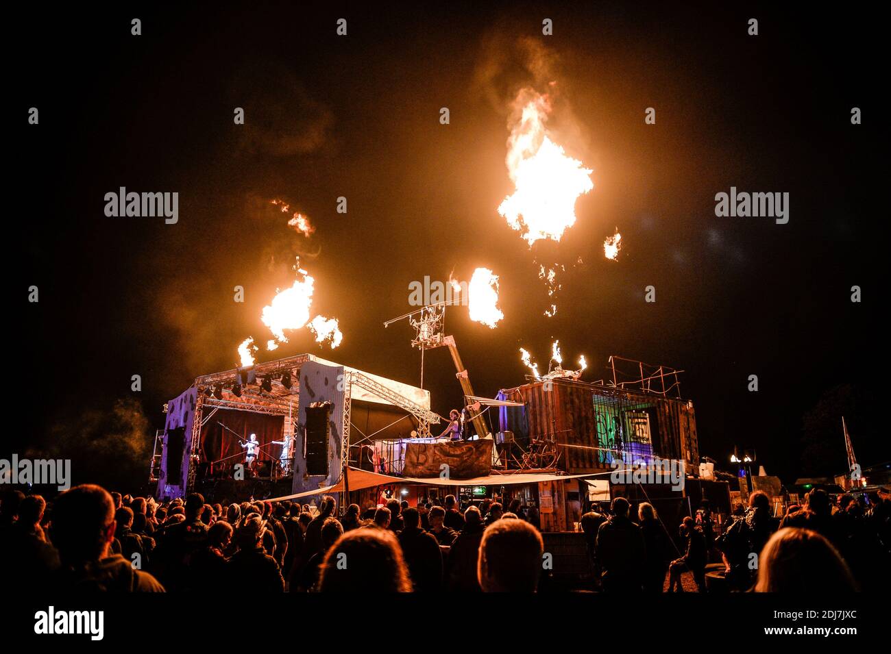 Atmosphere at 27th Wacken Open Air Festival in Wacken, Germany on ...