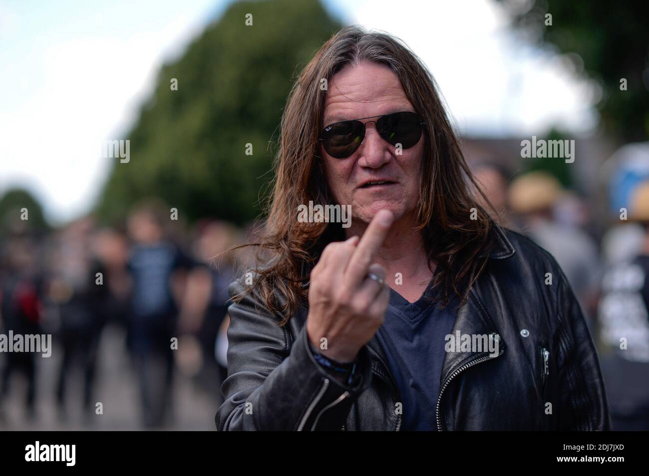 Thomas Jensen, founder of Wacken Open Air Festival in Wacken, Germany on August 6th, 2016. Photo ...