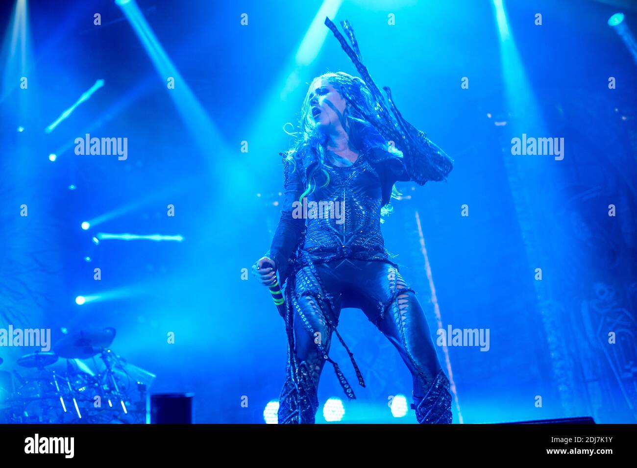 Arch Enemy performs at 27th Wacken Open Air Festival in Wacken, Germany ...