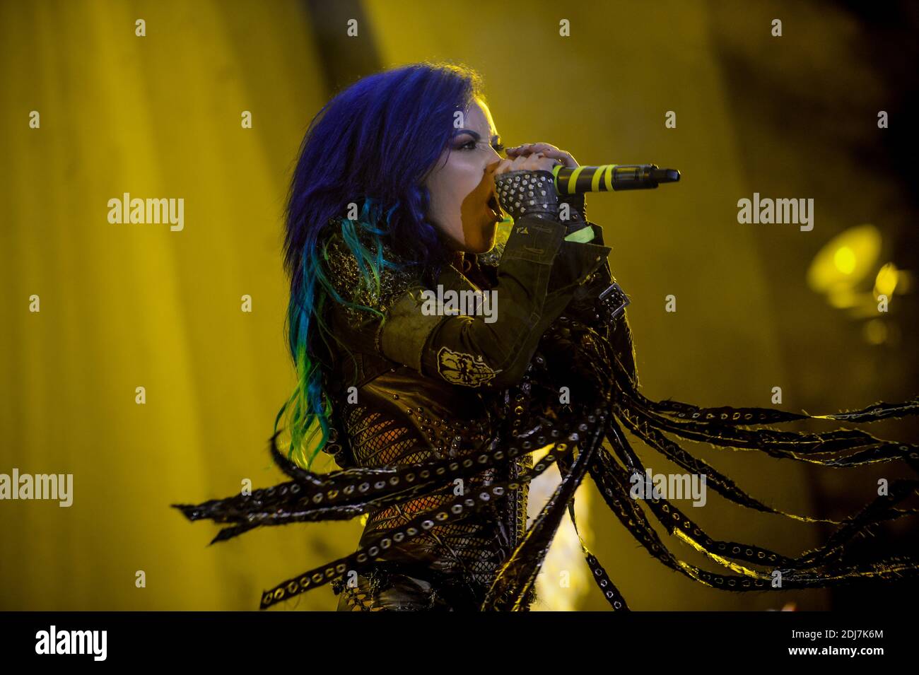 Arch Enemy performs at 27th Wacken Open Air Festival in Wacken, Germany ...