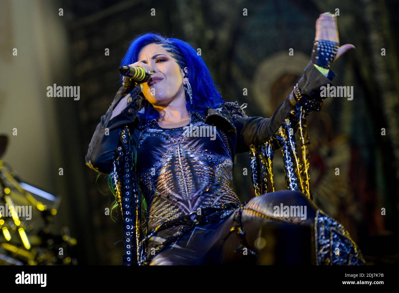 Arch Enemy performs at 27th Wacken Open Air Festival in Wacken, Germany ...