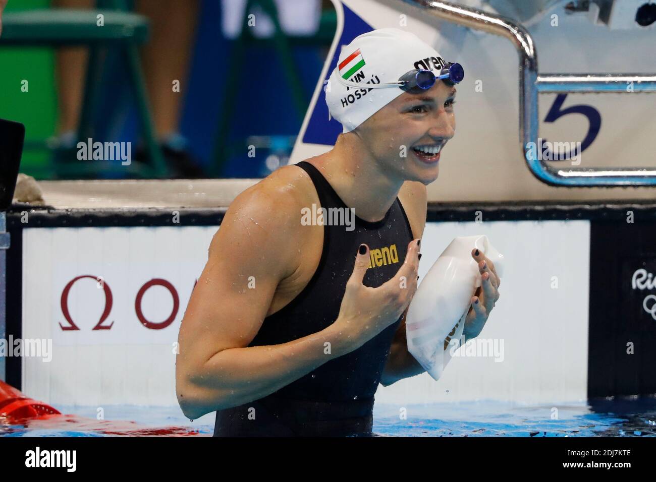 Hungary's Katinka Hosszu won the gold medal in the final of the 100m ...