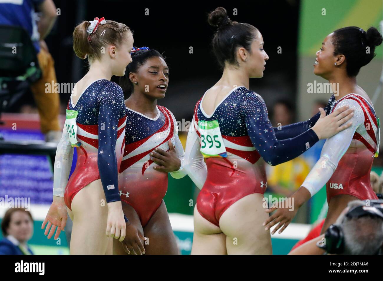 USA's Simone Biles the superstar of the US Women Gymnastics team who ...