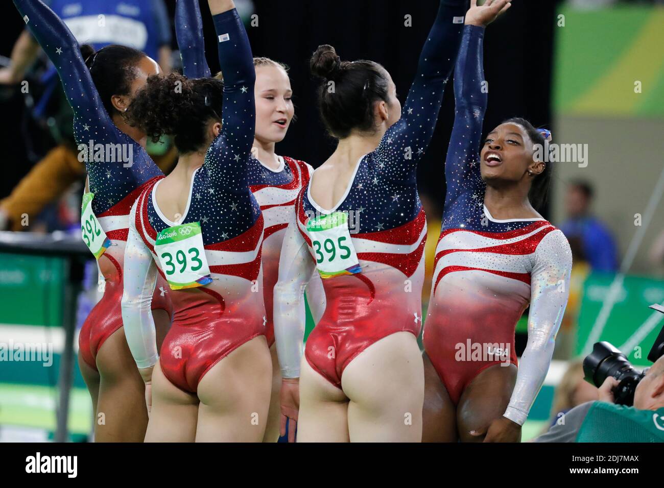 Usas Simone Biles The Superstar Of The Us Women Gymnastics Team Who