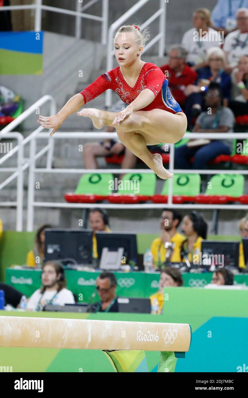 Russia's Angelina Melnikova won the silver medal with her team when ...