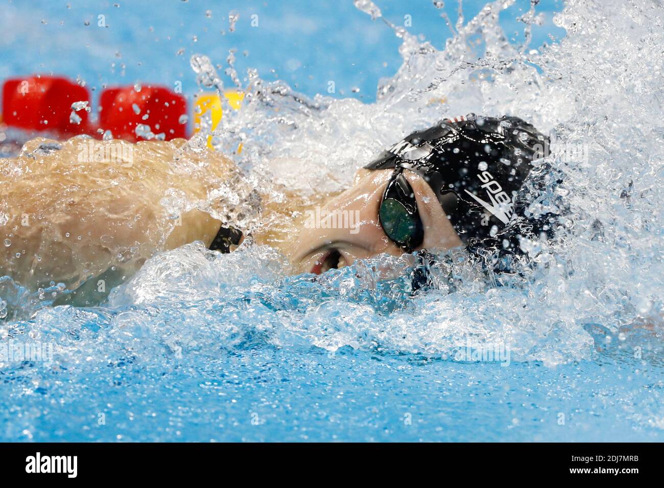 USA's Katie Ledecky won the final of the 200m freestyle women swimming ...