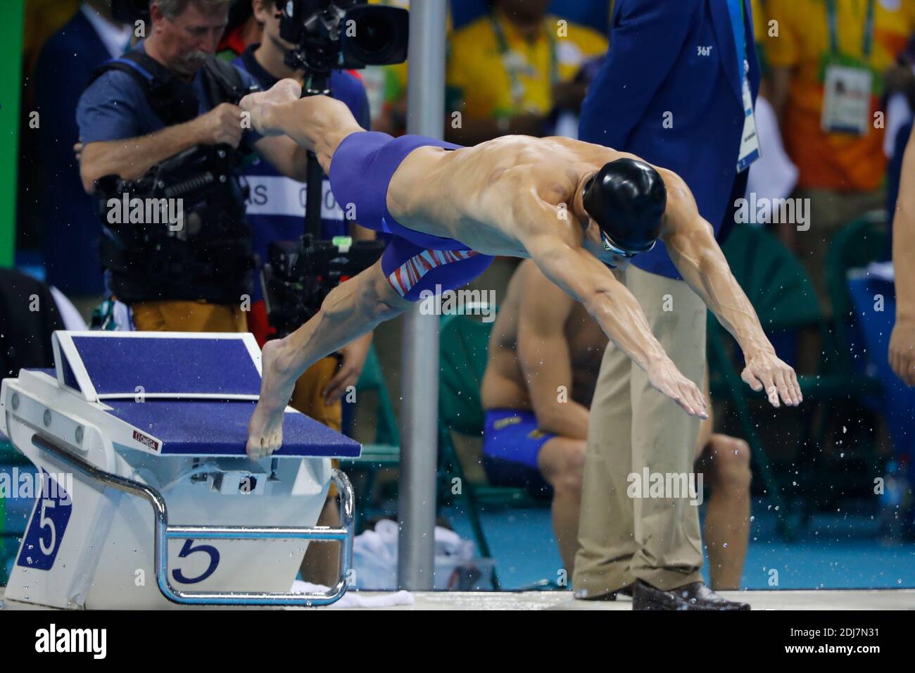 USA's 4X200 m freestyle relay won the gold medal with Michael Phelps ...