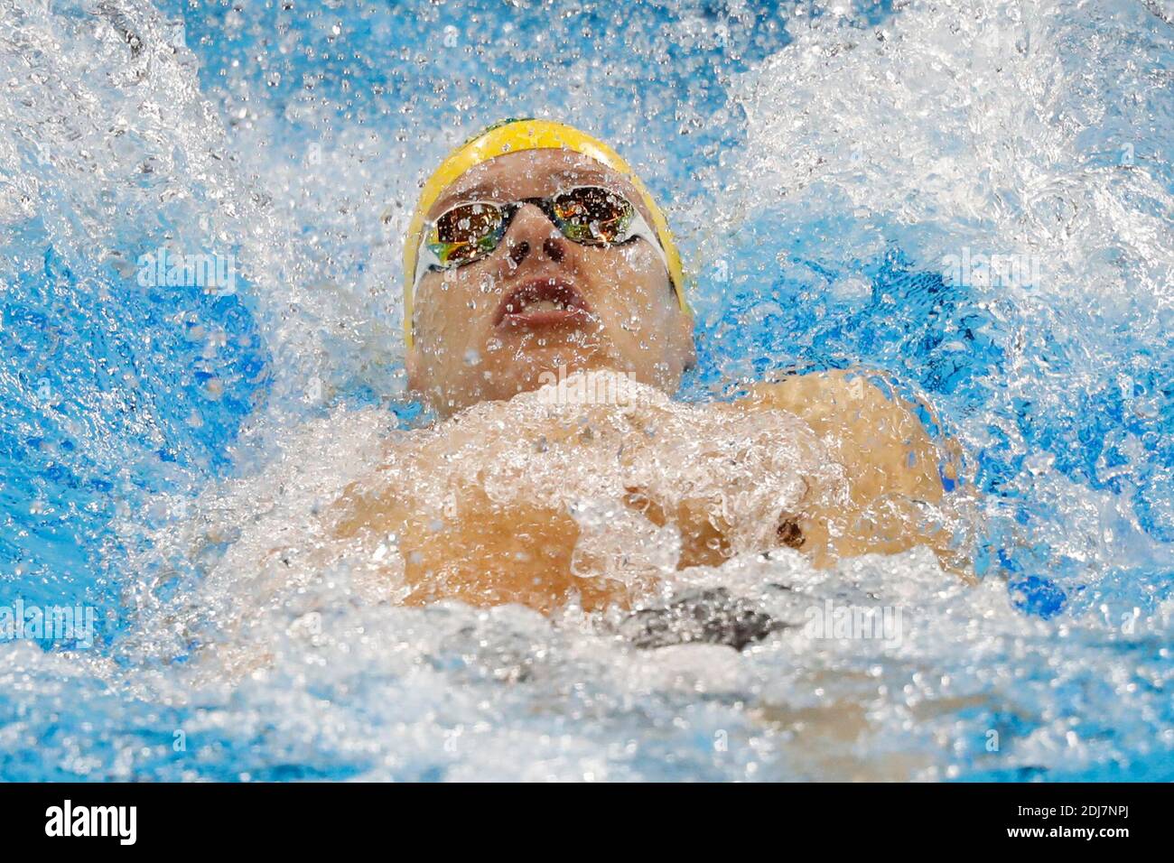 Australia's Mitchell Larkin during the qualification round of the 200m ...