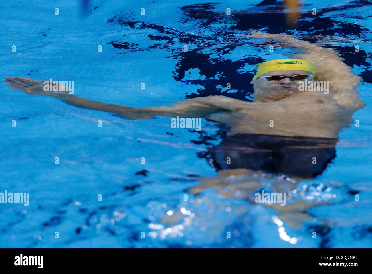 Australia's Mitchell Larkin during the qualification round of the 200m ...