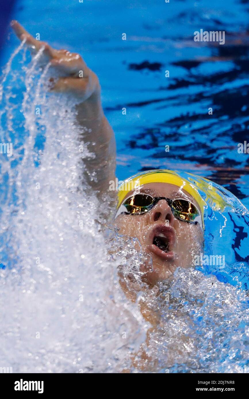 Australia's Mitchell Larkin during the qualification round of the 200m ...
