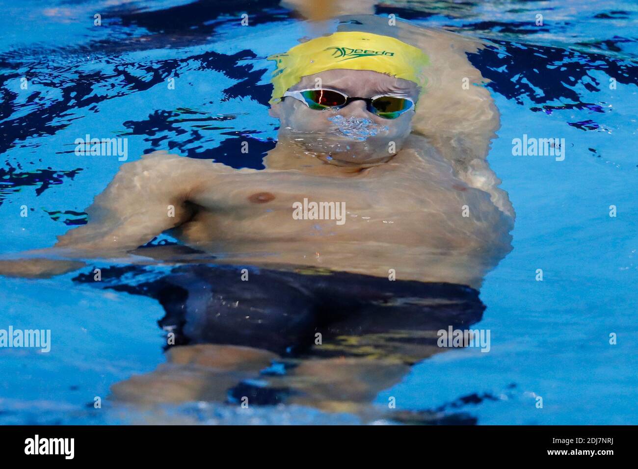 Australia's Mitchell Larkin during the qualification round of the 200m ...