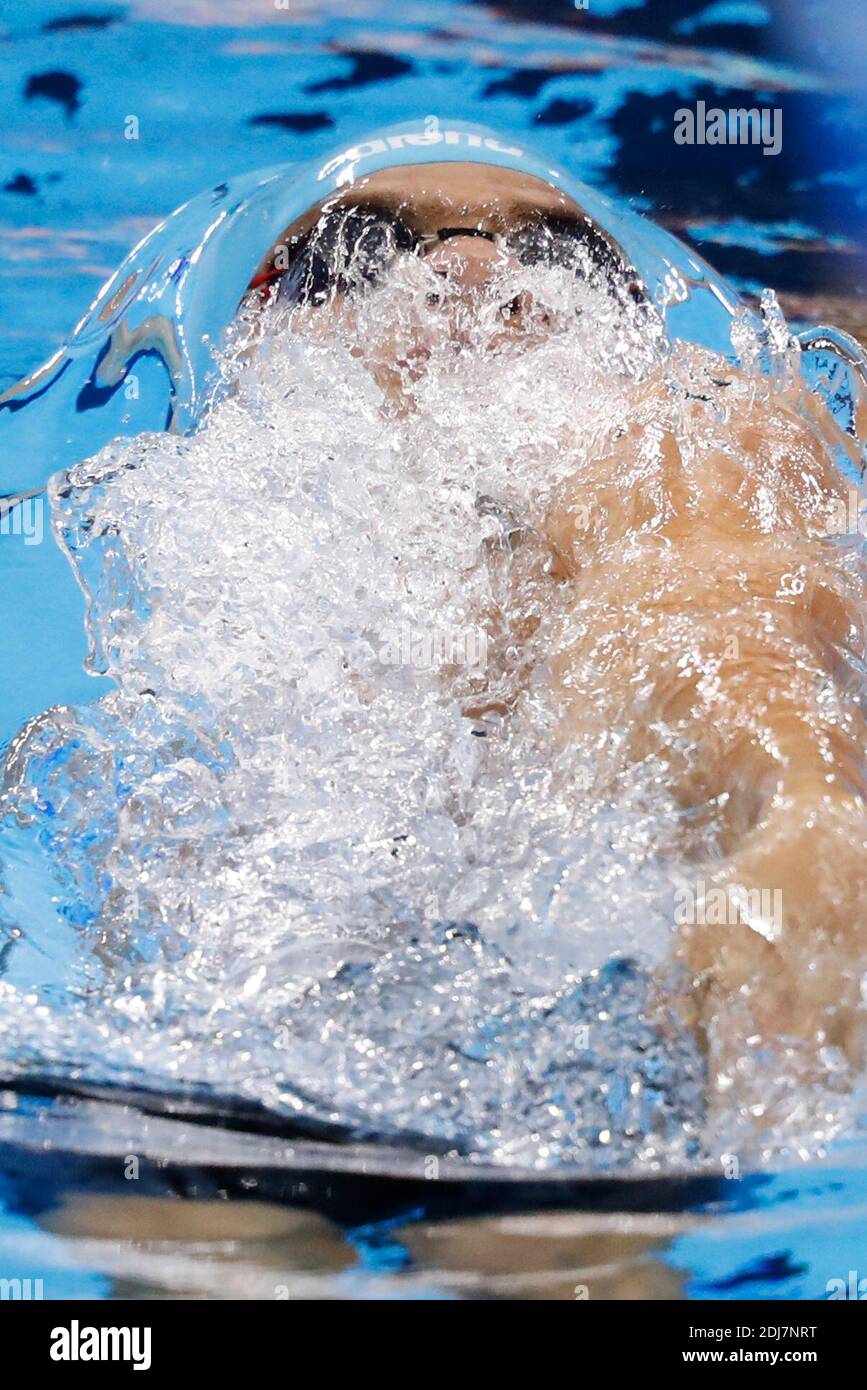 Russia's Evgeny Rylov during the qualification round of the 200m ...